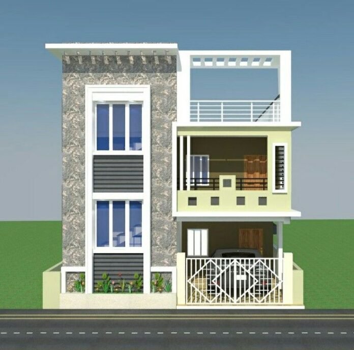 12 Best Normal House Front Elevation Designs - WowInteriorIdeas