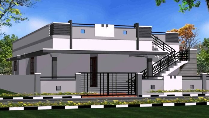 20 Modern House Front Design Single Floor - WowInteriorIdeas