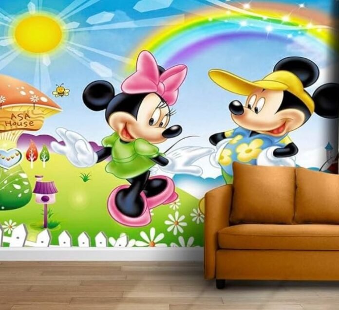 5 Cartoon Wall Painting Ideas - WowInteriorIdeas