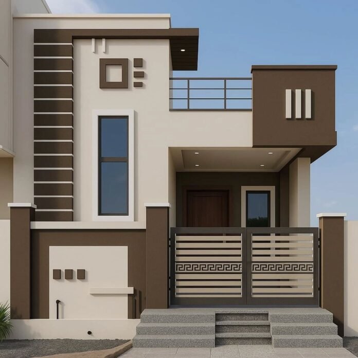 27 Front Elevation Designs for Small Houses - WowInteriorIdeas
